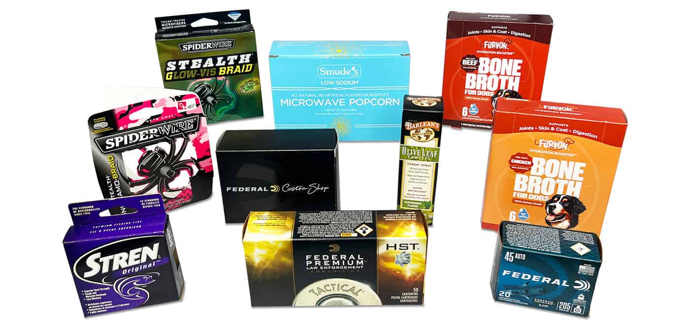 Sporting Goods Packaging- Olympak Custom Printing/Packaging Services